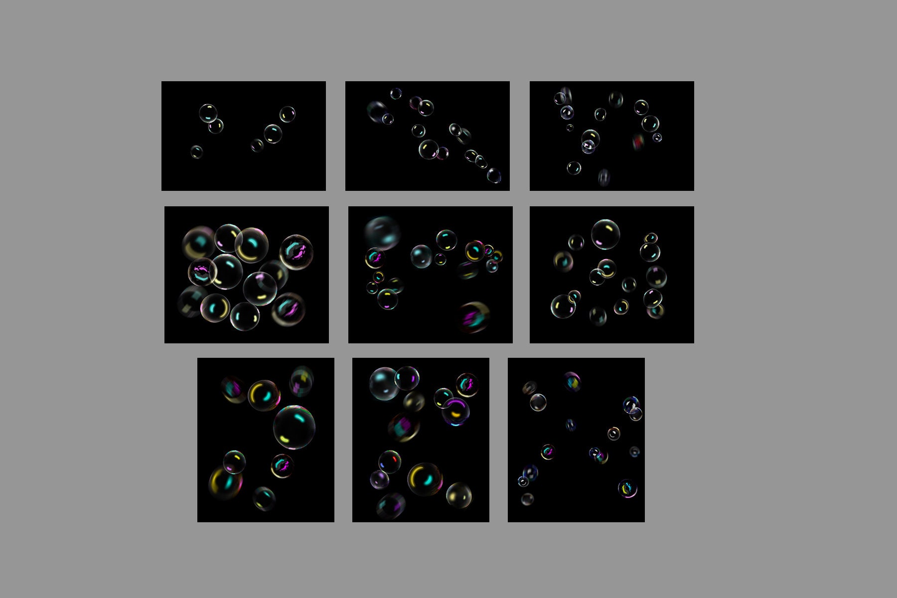 60 BUBBLES Photoshop Overlays,wedding & Kidds Photography Bubbles ...
