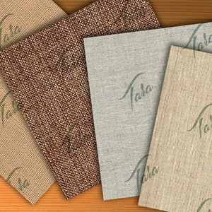 Digital Paper Pack NATURAL Linen,digital Texture Background,planner ...