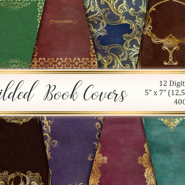 Gilded Books - Etsy