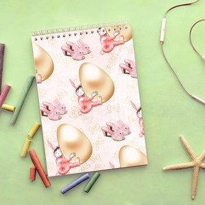 Easter Digital Paper,easter Cute BABY GIRL Digital Paper,digital ...