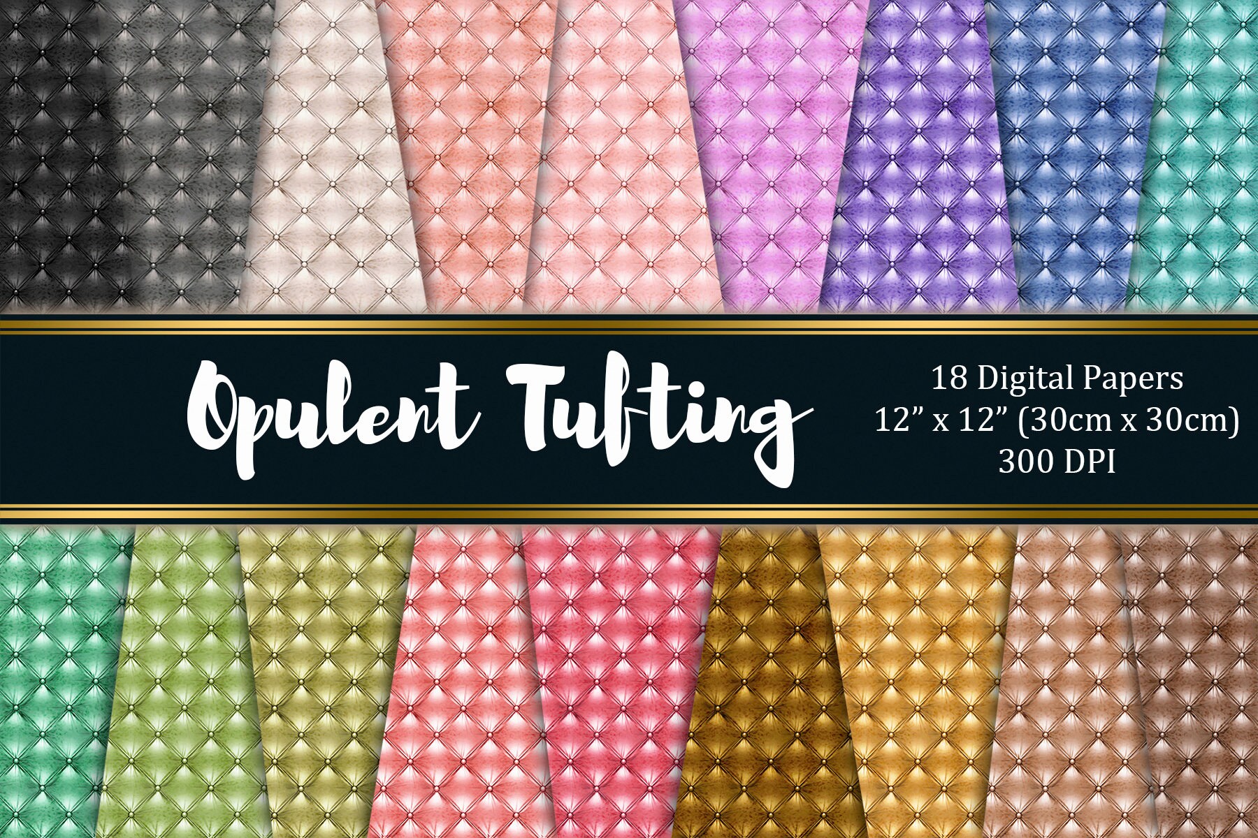 Digital Paper OPULENT Tufting,tufted Digital Paper Textures,upholstery ...