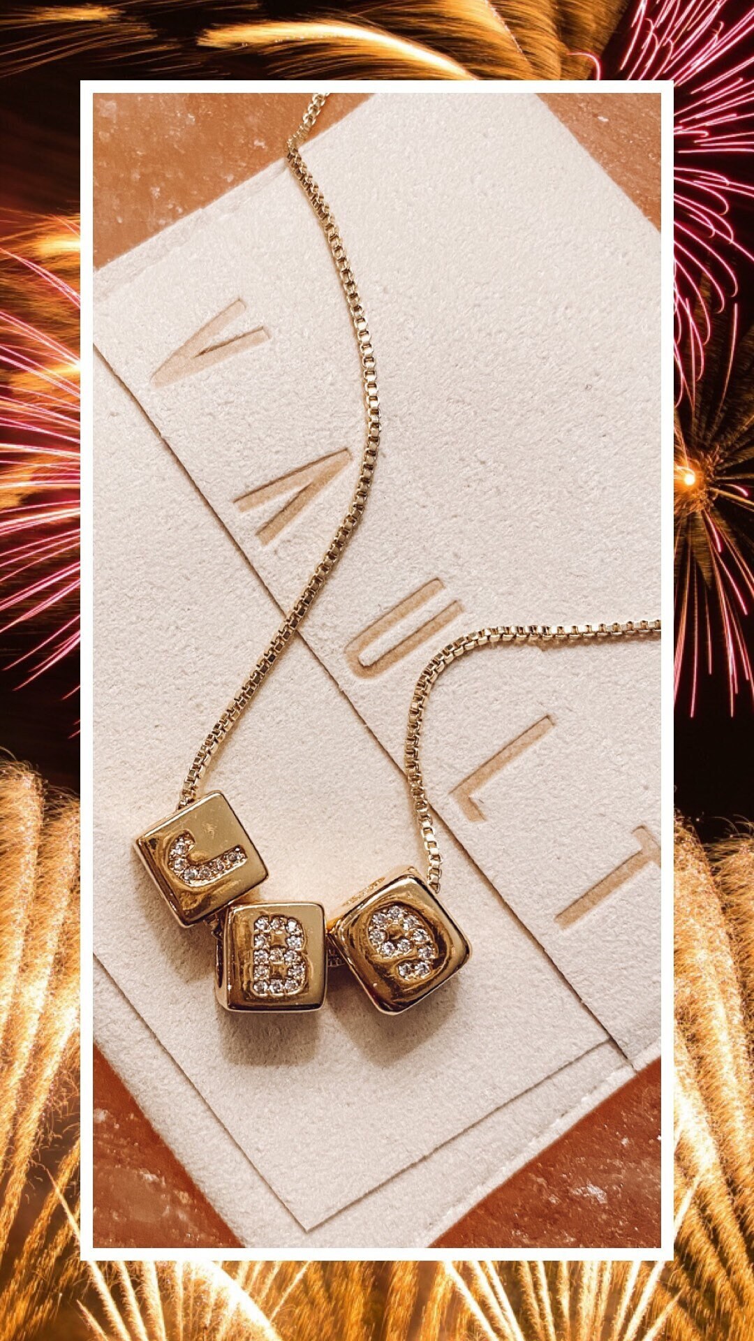 JB9 Joe Burrow Bengals Necklace, Cubic Zirconia Gold Block Letter JB9 ...