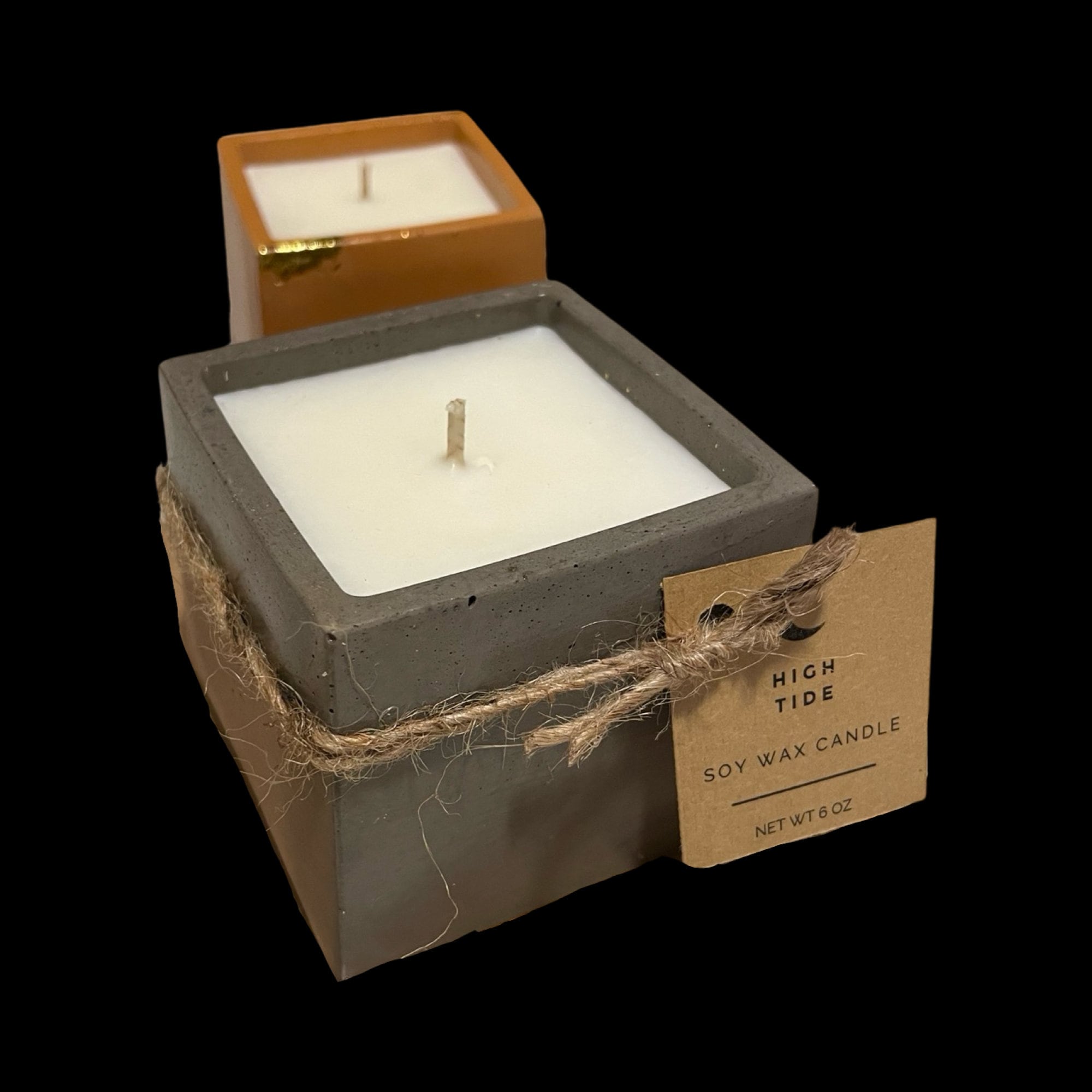 Handmade Square Soy Candle - Etsy