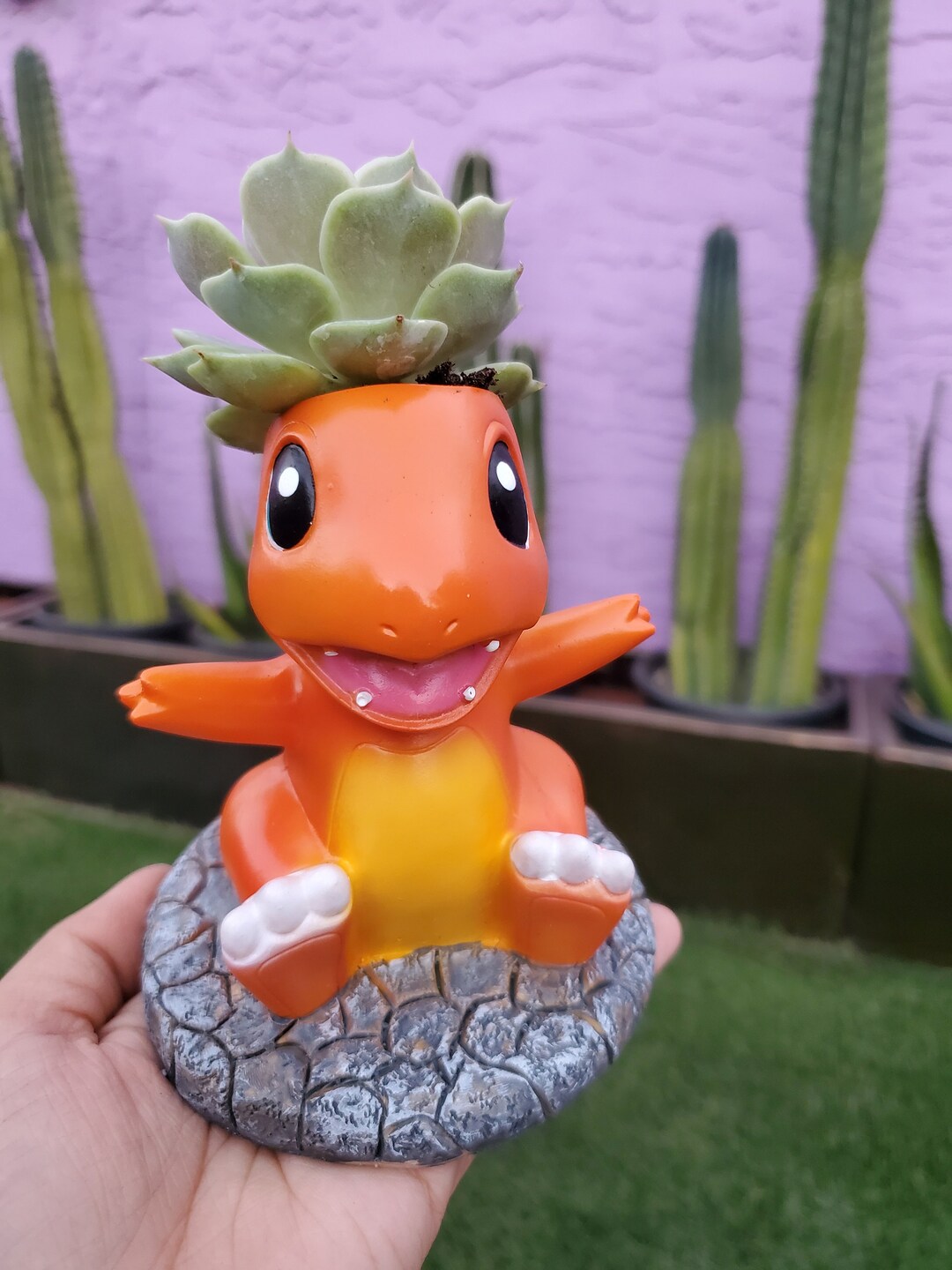 Charmander-pokemon Planter - Etsy