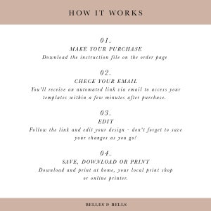 ENCHANTED Printable Kids Invitation Template Arch - Etsy