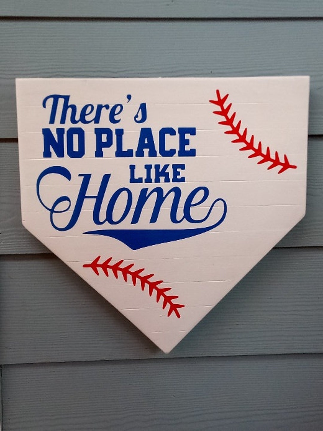 Baseball Home Plate Wall Decor - Etsy