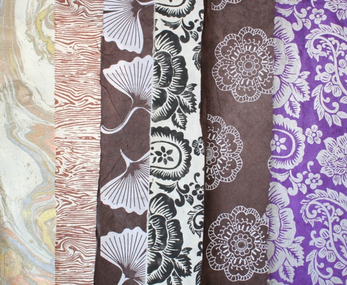 Handmade Paper Nepal Paper Lokta Paper White on Natural Color - Etsy