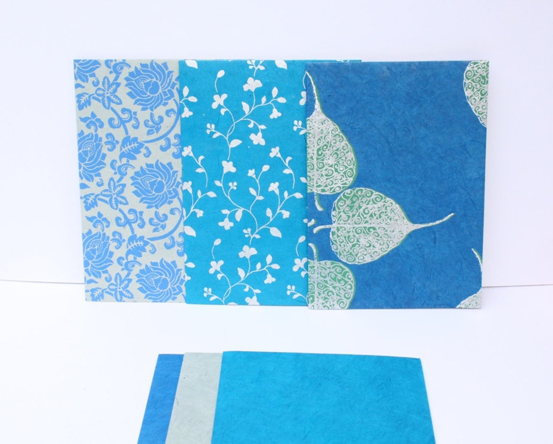 Card Set Writing Set Letter Paper Stationary Handmade Lokta - Etsy