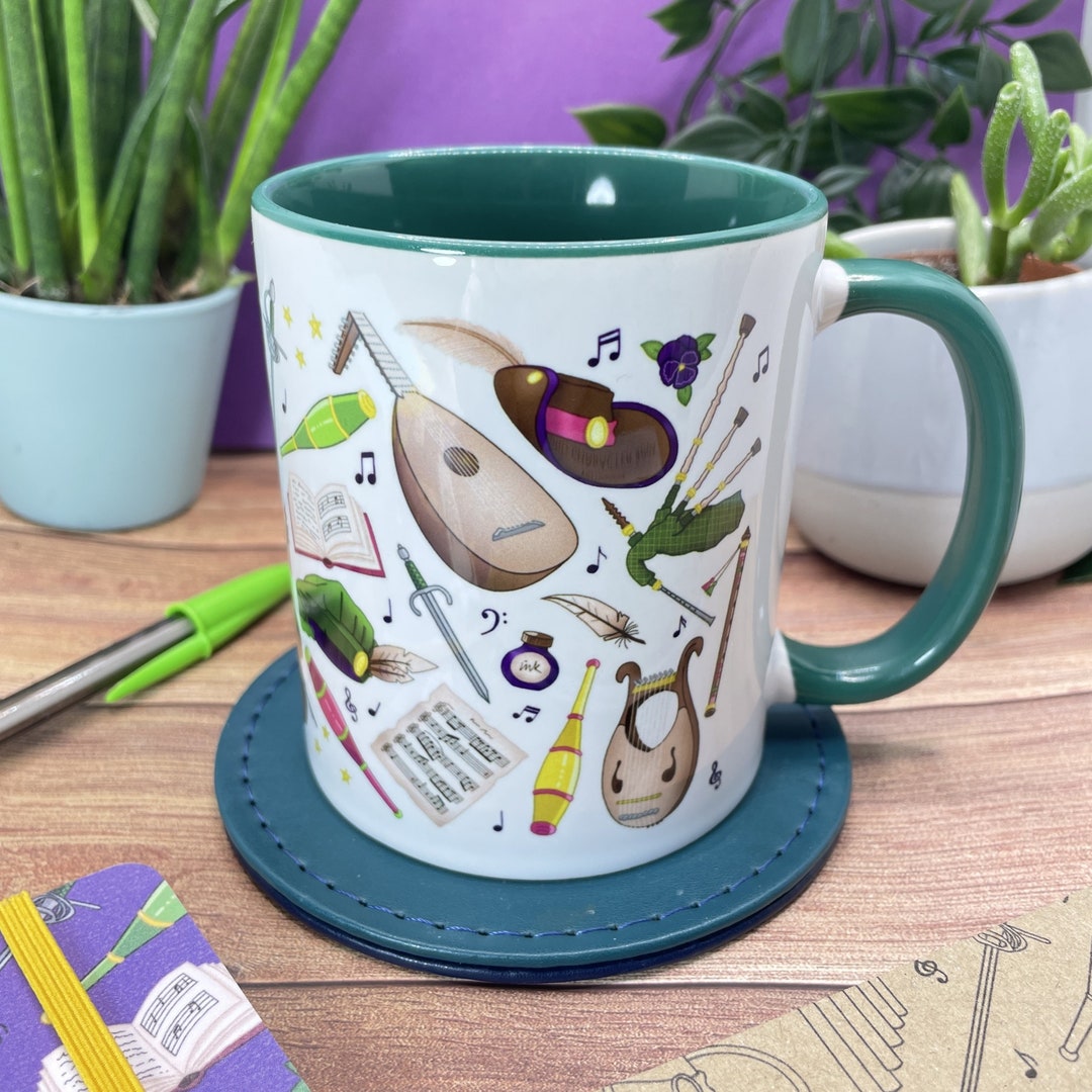 Bard Mug of Holding Dnd, Dungeons and Dragons, Tabletop Gaming, Tea Cup ...