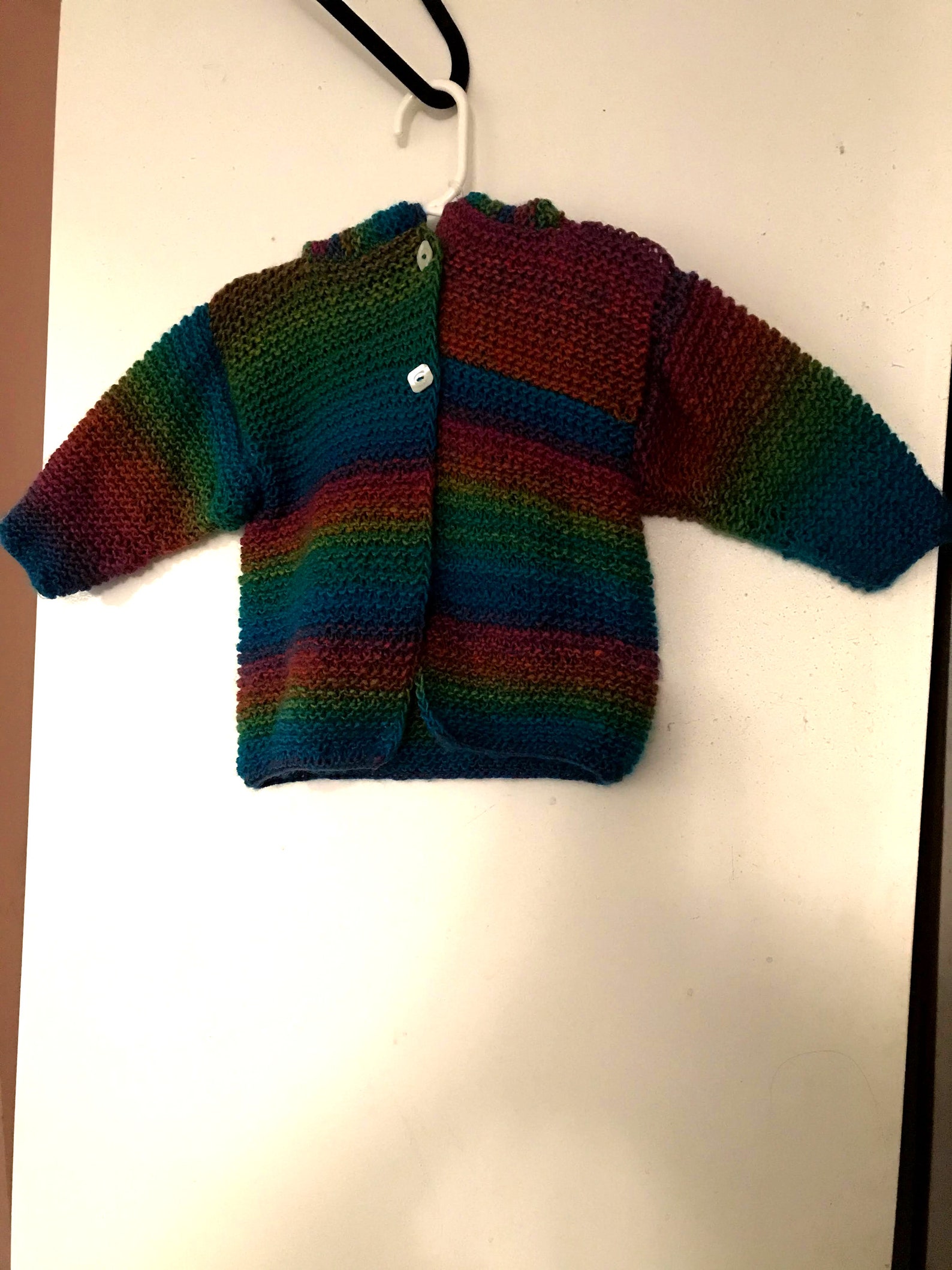 Baby Hand Knit Sweater With Hood in Multiple Colors and Various Sizes ...