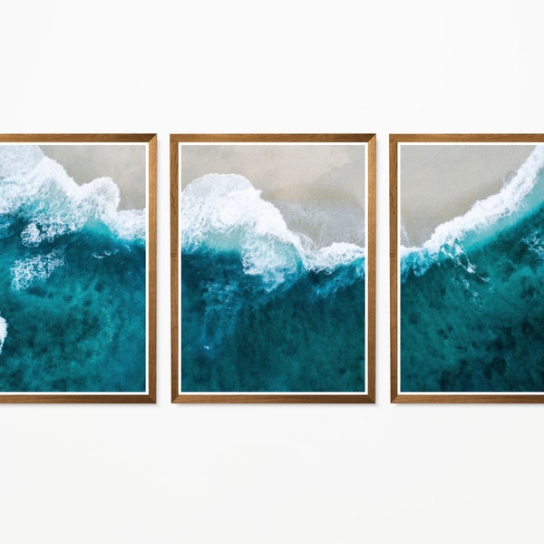 Beach Triptych - Etsy