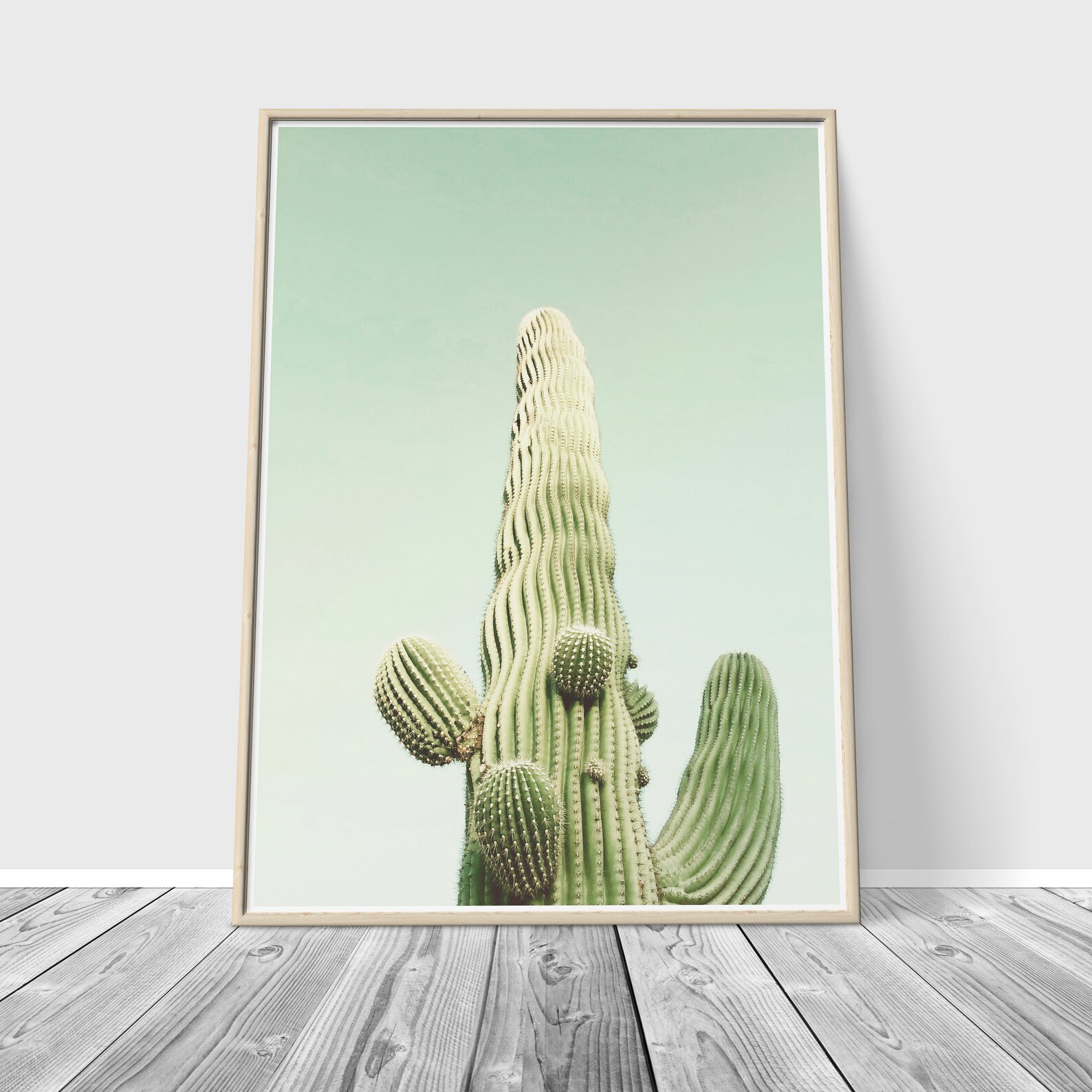 Cactus Print Instant Download Digital Download Living Room - Etsy