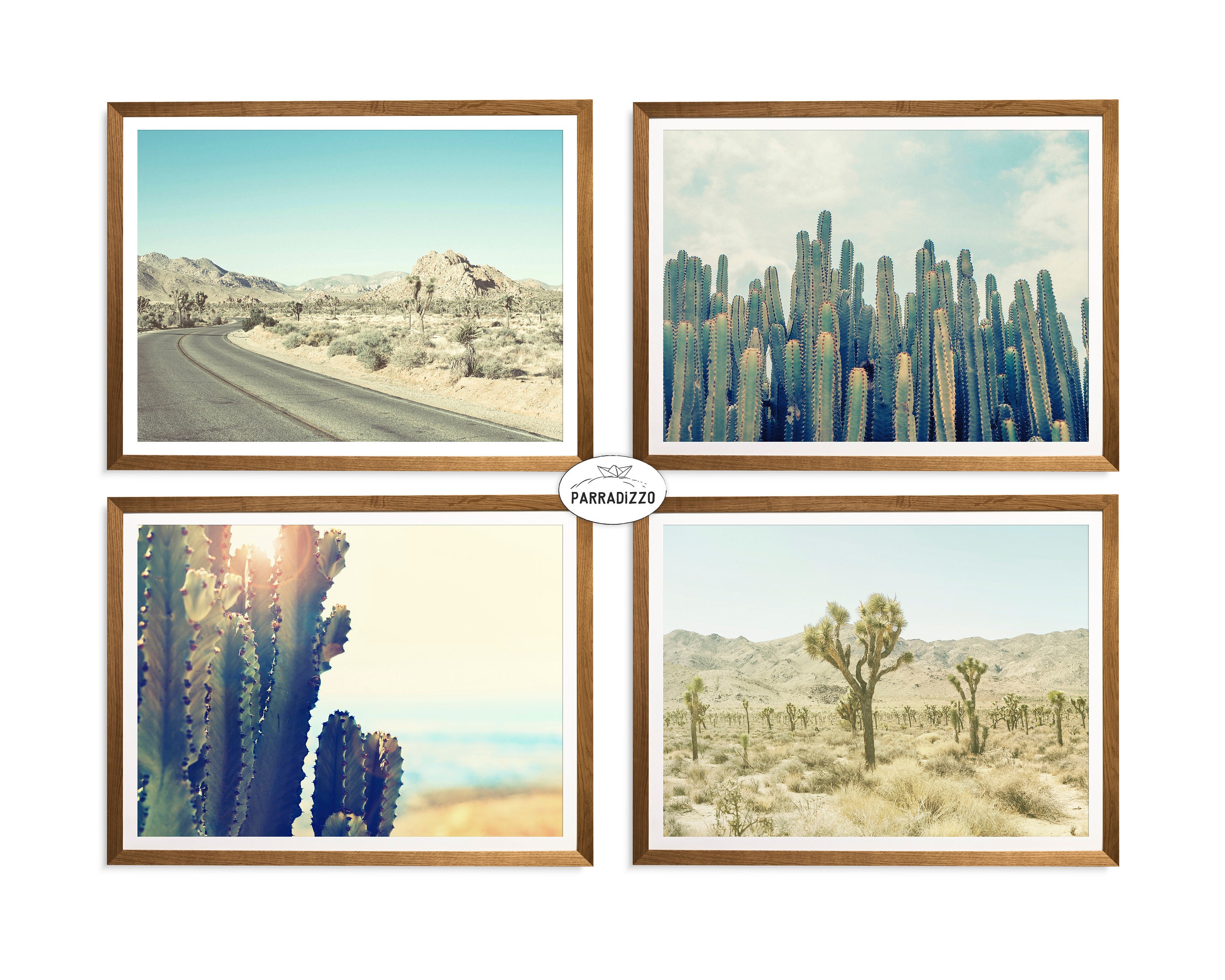 Wall Hangings Home Décor Cactus Flower Photography Tropical Decor Large ...