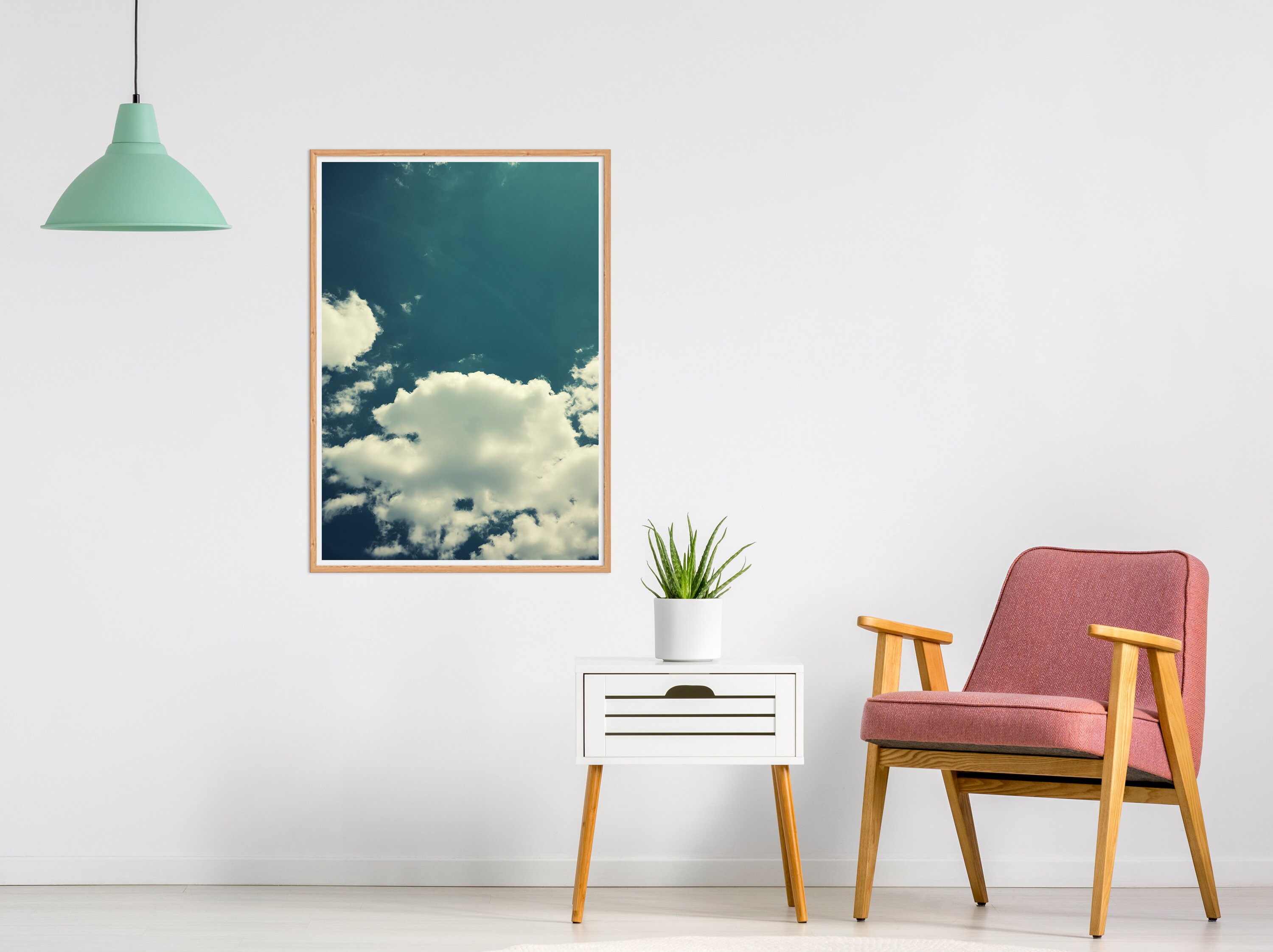 Blue Sky Print Clouds Print Instant Download Wall Art - Etsy