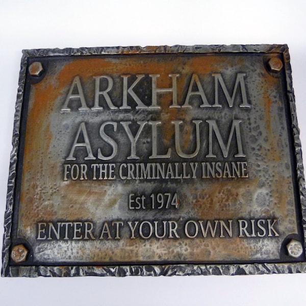 Arkham Asylum - Etsy