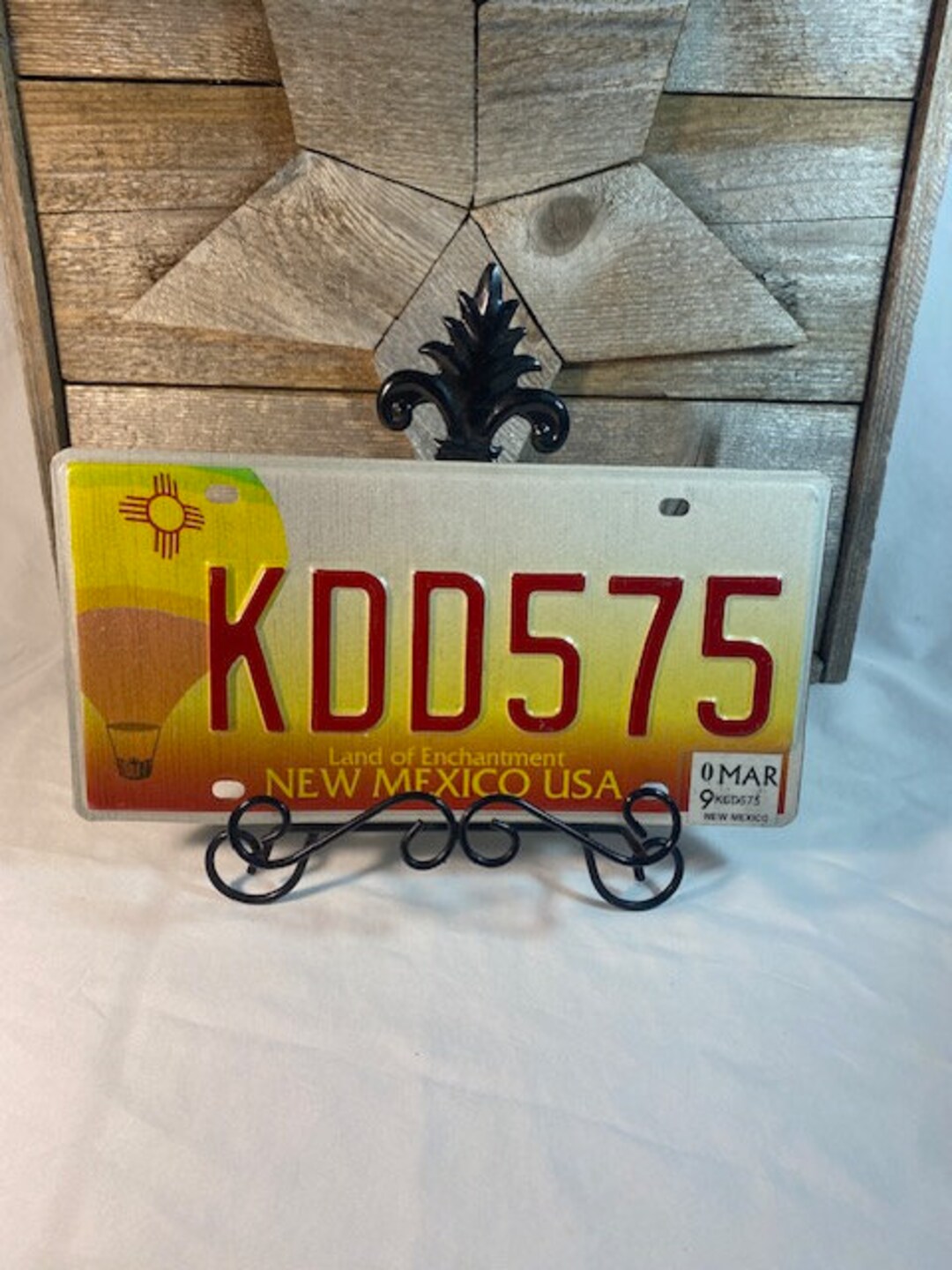 Vintage New Mexico License Plate , Over 5 Years Old - Etsy
