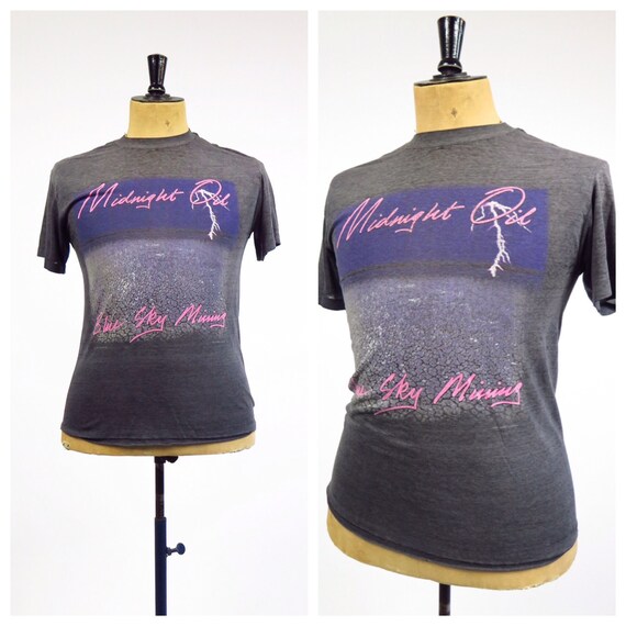 RARE 1990s Original Midnight Oil Blue Sky Mining Band… - Gem