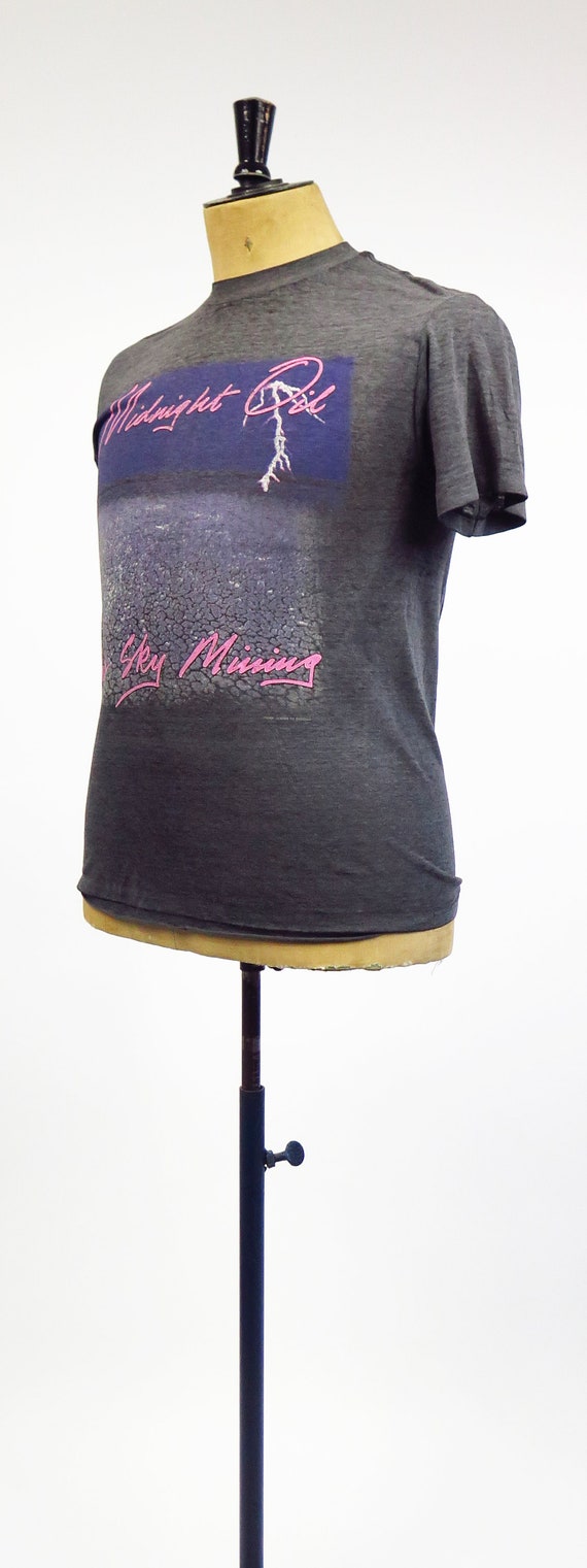RARE 1990s Original Midnight Oil Blue Sky Mining Band… - Gem