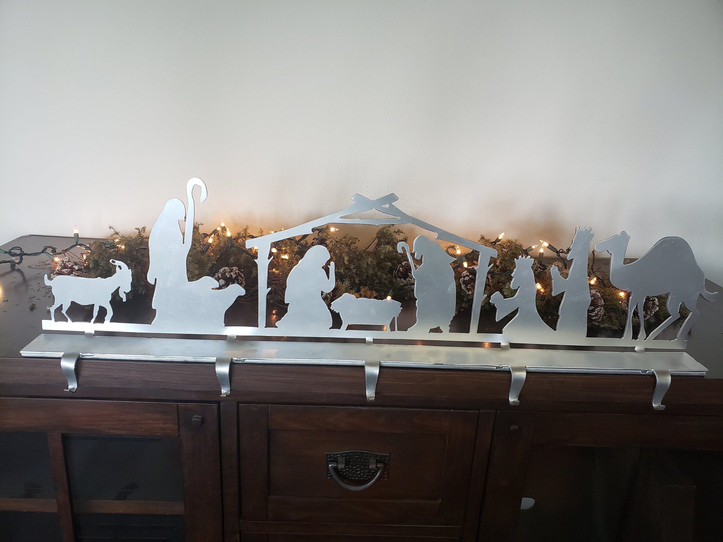 Stocking Hanger Stocking Holder Nativity Creche - Etsy