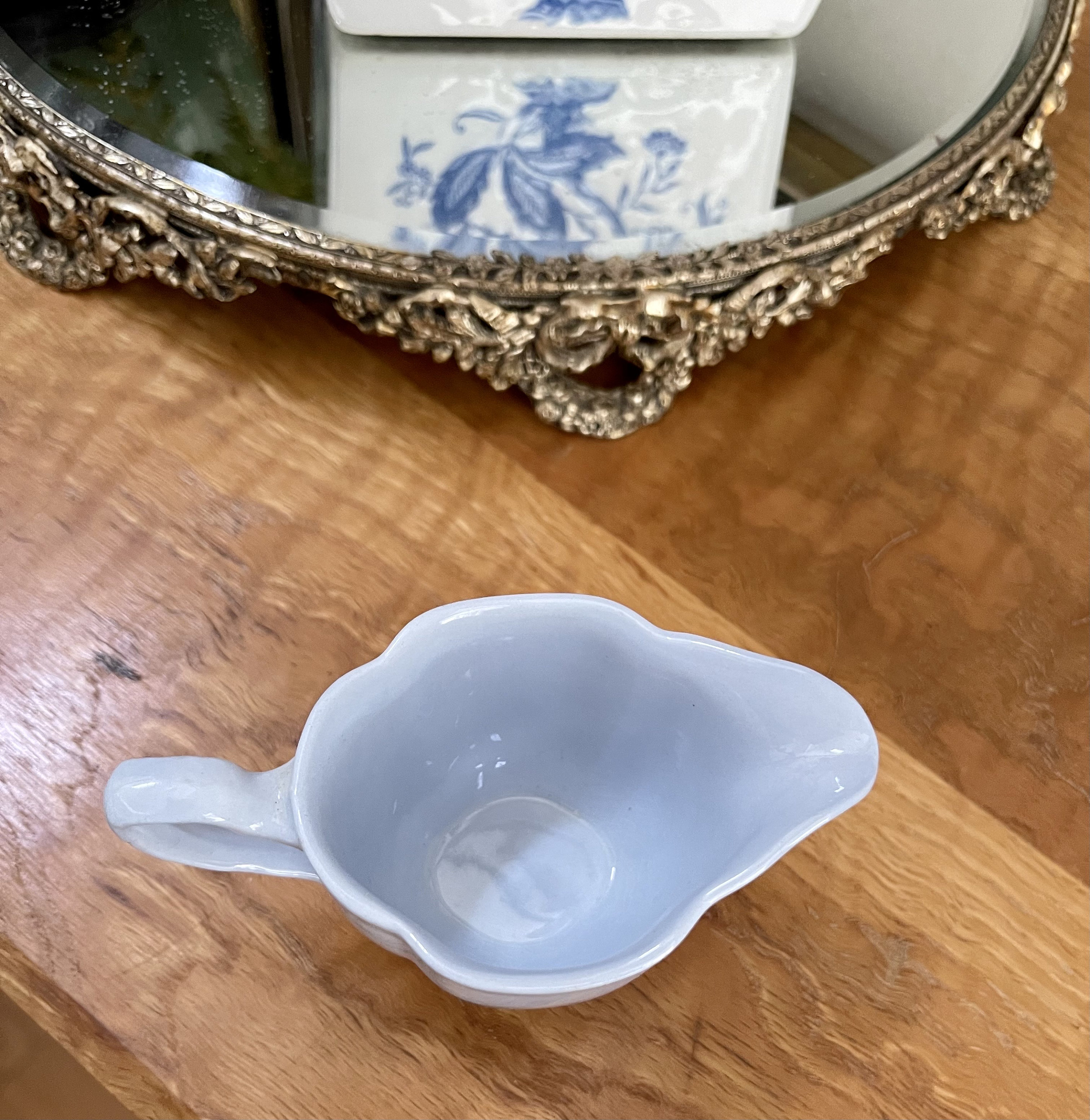 Creamer, Vintage Creamer, Blue Creamer, Grey Dawn, Light Blue, Pastel ...