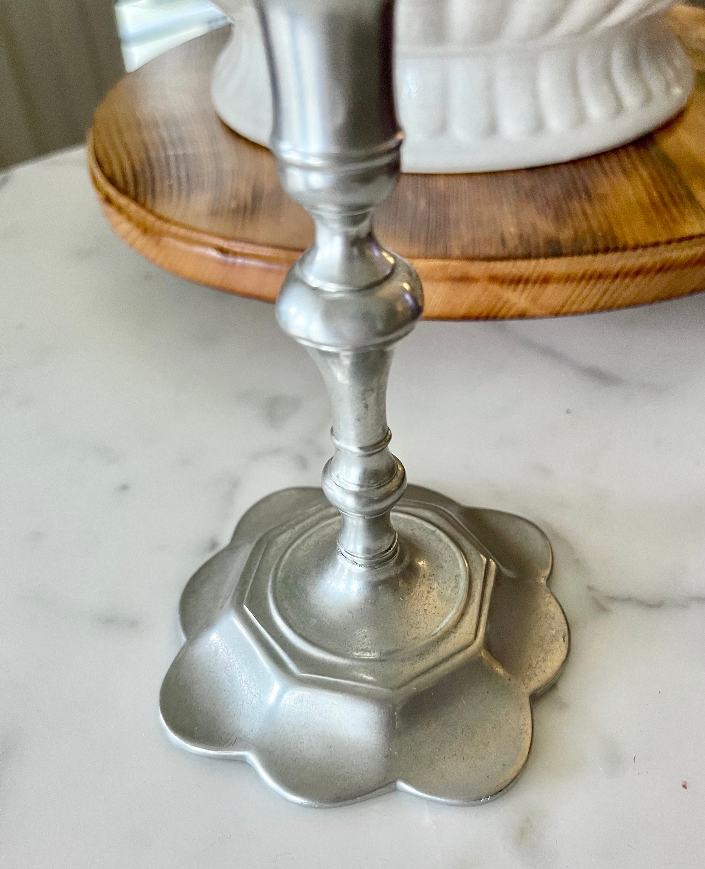 Pewter, Candlestick, Vintage Pewter, Vintage Candlestick, Berg Pewter ...