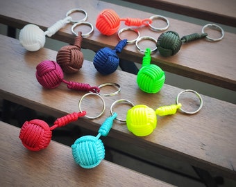 Monkey Ball Keychain - Etsy