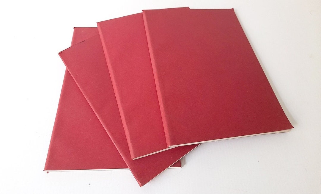 Vintage Red Notebook With Square Paper Leaves. Old Portuguese School ...