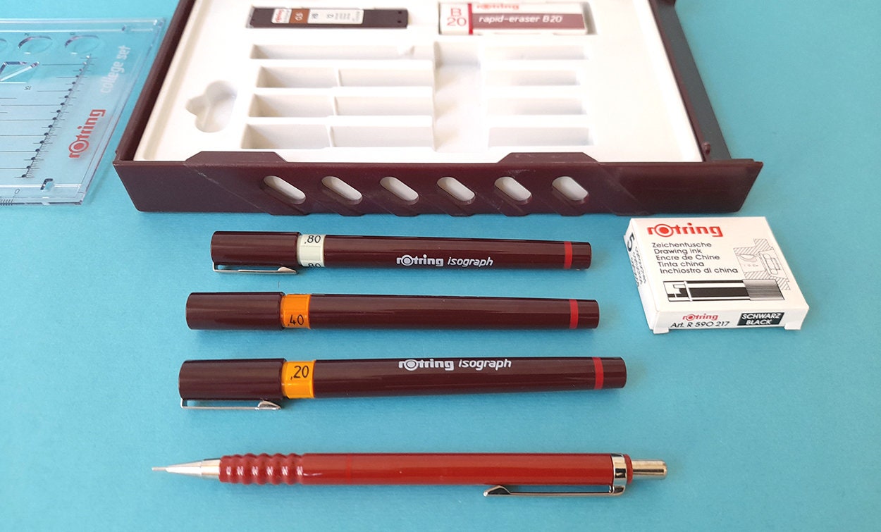 Rotring Isograph Set
