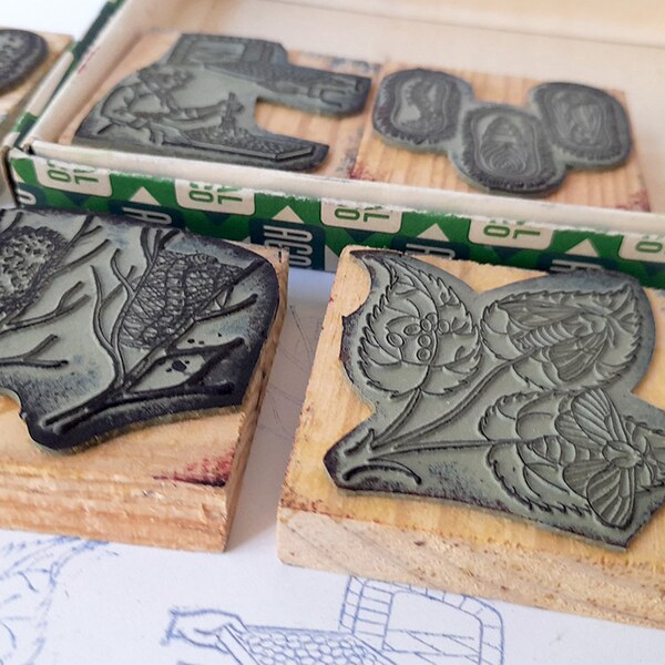 Antique Rubber Stamp - Etsy