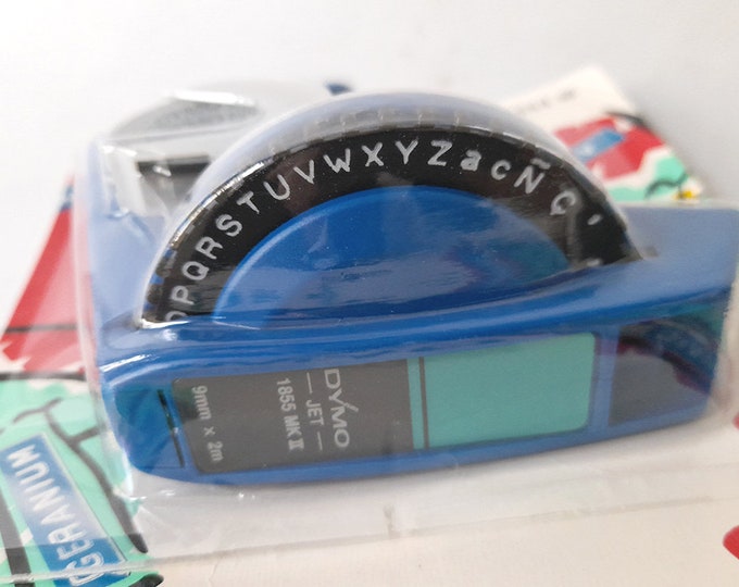 Vintage Blue Dymo Jet 1855 MK II Labeling Machine From the 80's in ...