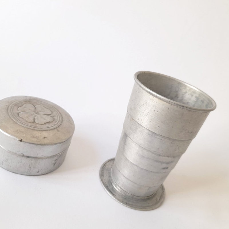 Old Metal Cups - Etsy