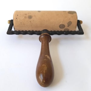 Vintage Metal Roller Blotter, Antique Desk Accessory - Etsy