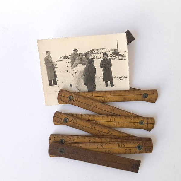 Wooden Folding Ruler - Etsy