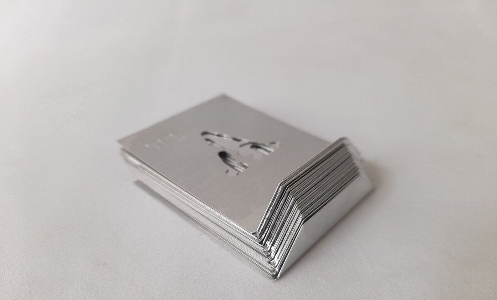 Complete Vintage Set of Alphabet Letters in Very Thin Metal - Etsy