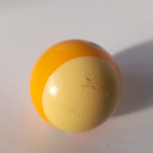 Vintage Billiard Ball. Billiard Ball Number 9. Billiard Ball With ...