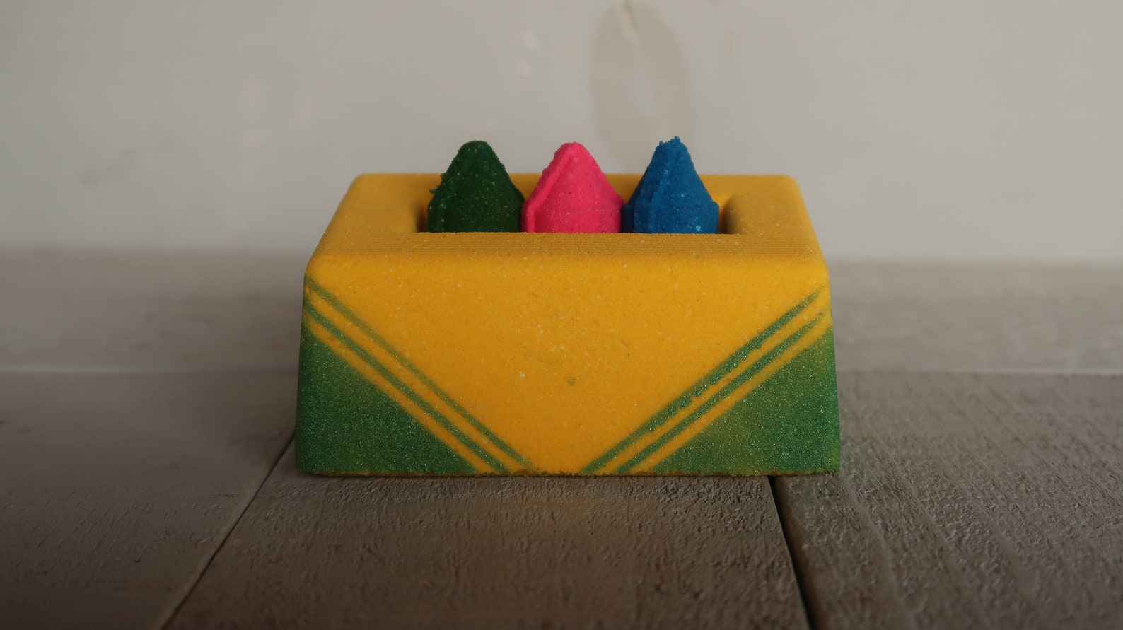 Crayon Box With Small Crayon Bath Bomb Set - Etsy