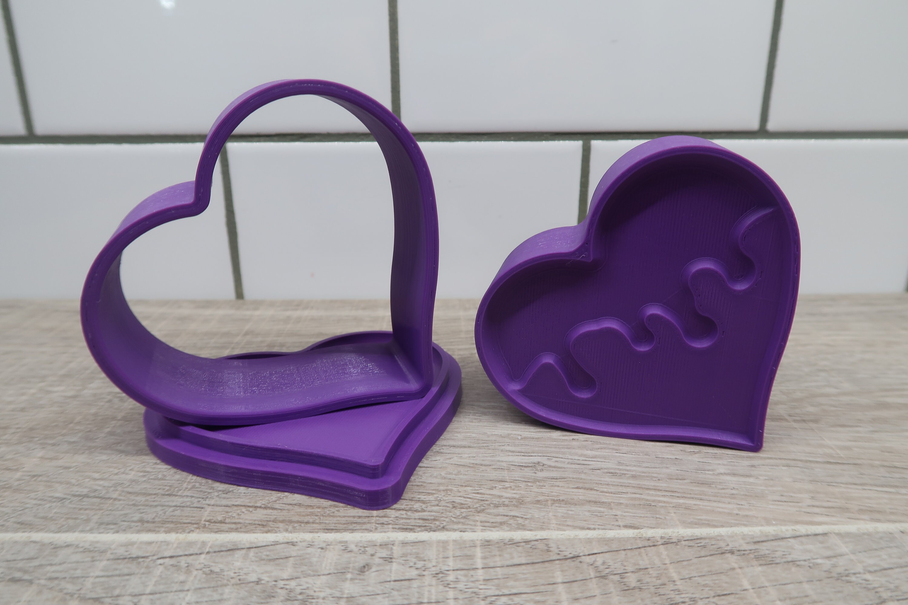 Melting Heart Bath Bomb Mold - Etsy