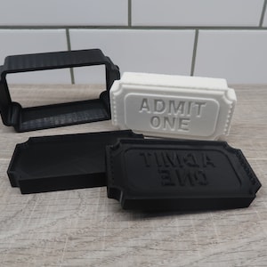 Ticket Bath Bomb Mold - Etsy