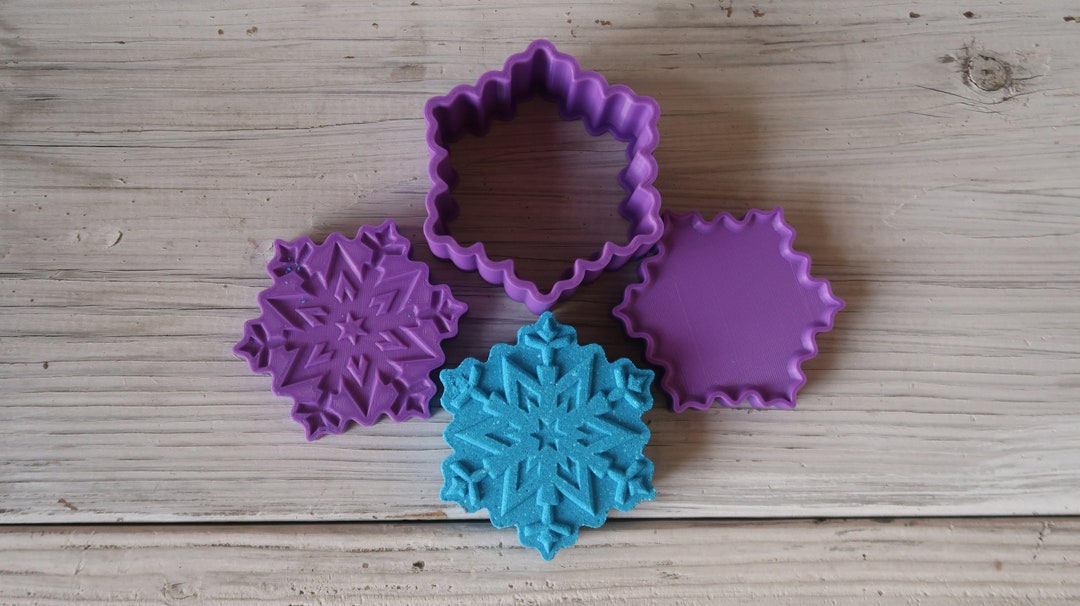 Snowflake Bath Bomb Mold - Etsy