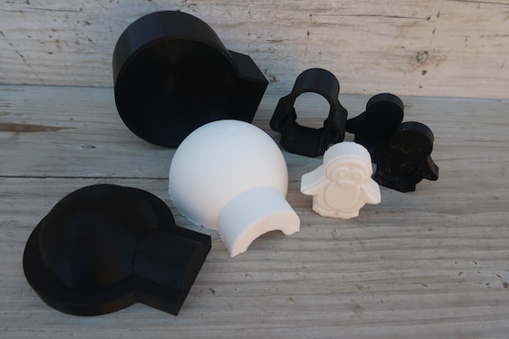 Igloo With Penguin Bath Bomb Mold - Etsy UK