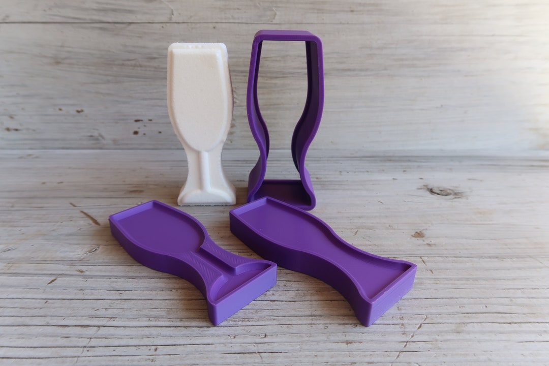 Champagne Glass Bath Bomb Mold - Etsy