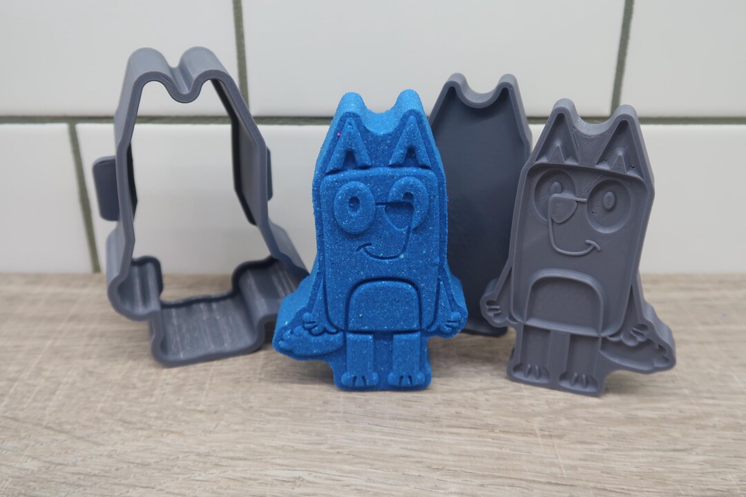 Bluey Bath Bomb Mold - Etsy