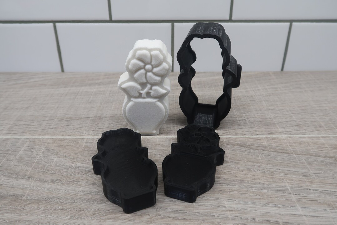 Flower Pot Bath Bomb Mold - Etsy