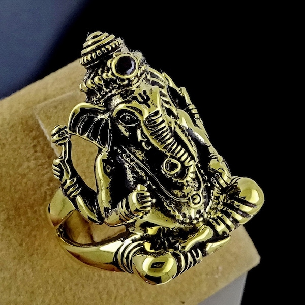 Ganesh Ring - Etsy