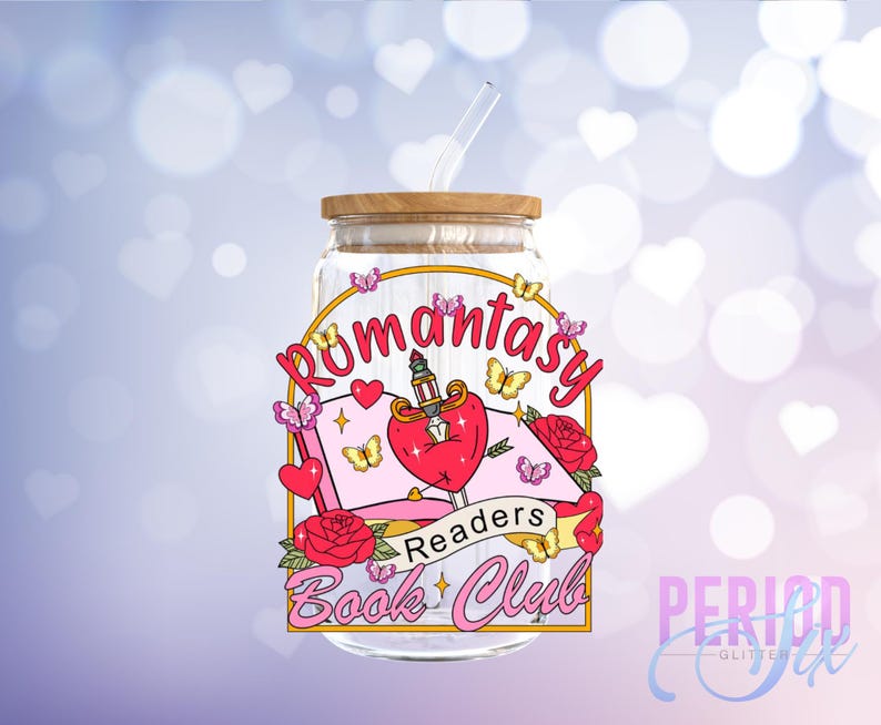 Romantasy Book Lovers Club UV DTF Decal - Etsy