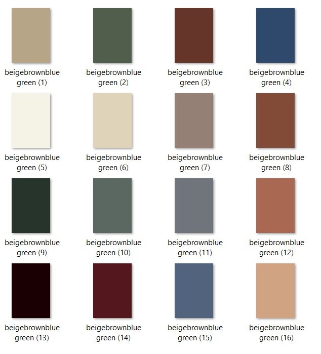 Solid Colors A4 Printable Craft Paper Digital Scrapbooking Commercial ...