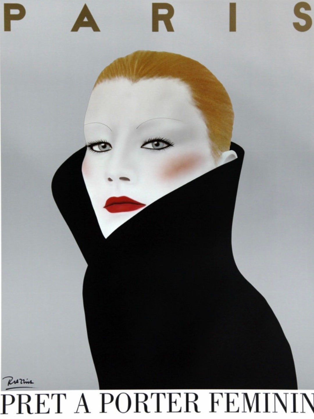 Women's Ready-to-wear Poster Paris Razzia 1982 - Etsy