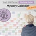 Mystery Giant Wall Calendars, Wall Calendars Dry Erase, Multiple Sizes ...