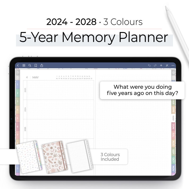 Memory Planner - Etsy
