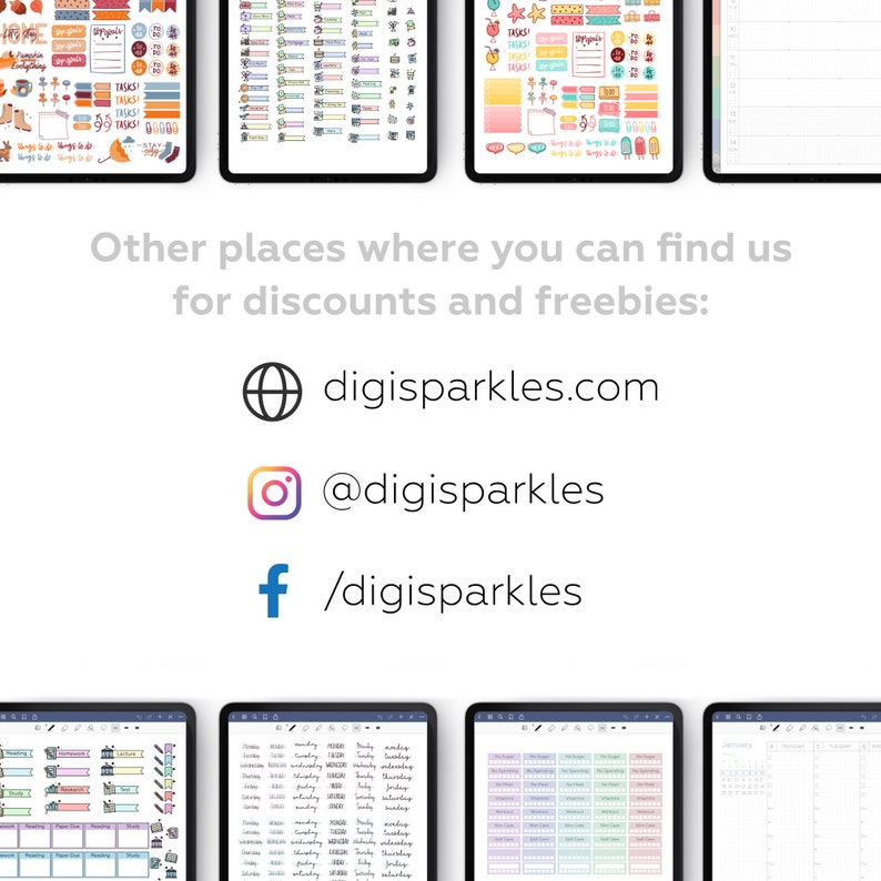 Student Digital Stickers, Rainbow Digital Stickers, Student Digital ...